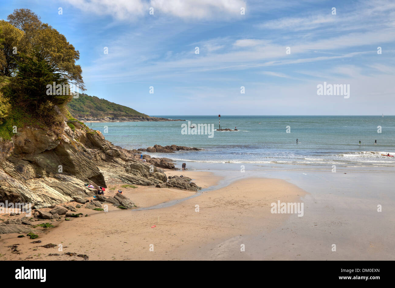 Salcombe beach hi-res stock photography and images - Alamy