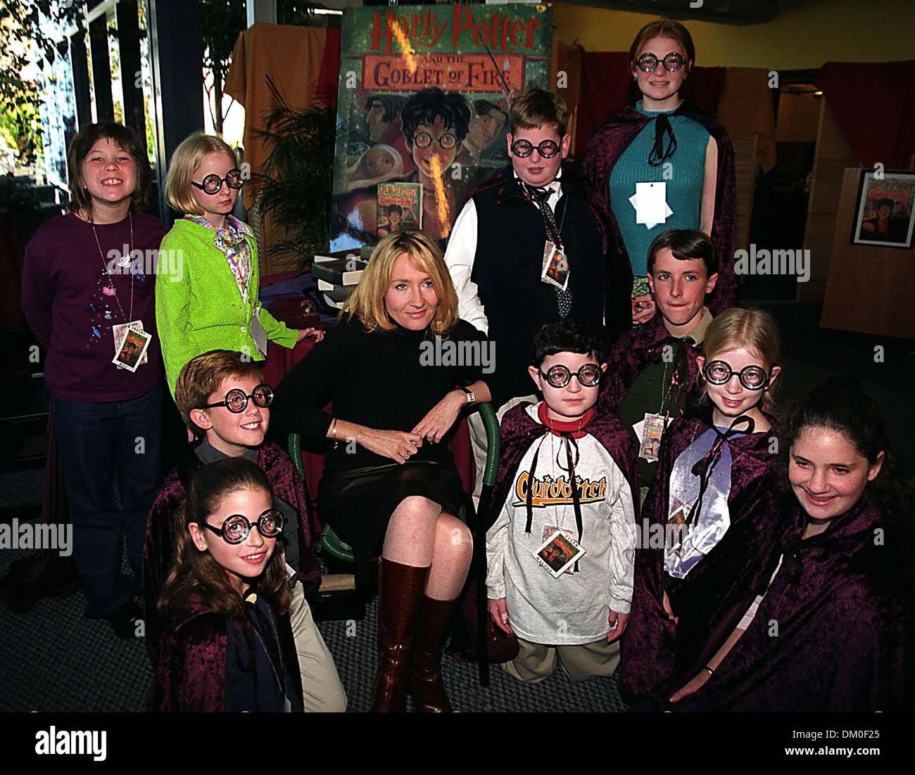 J k rowling harry potter book signing hi-res stock photography and ...