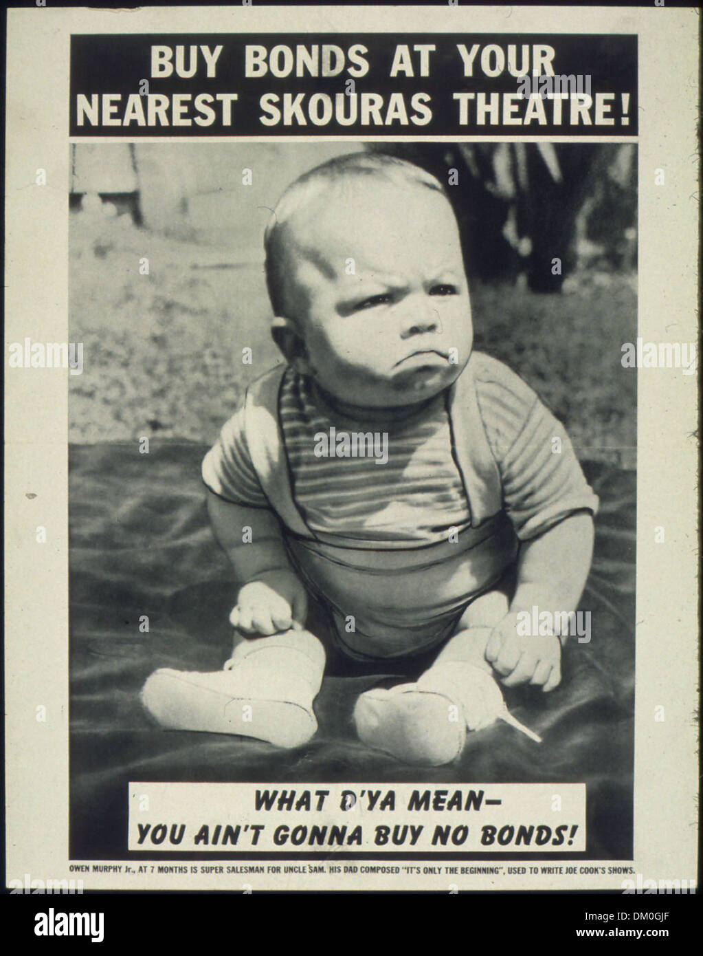 This World War II-era American propaganda poster uses a direct ...