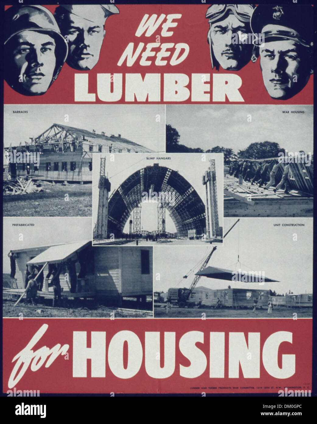 This World War II propaganda poster highlights the need for lumber to ...