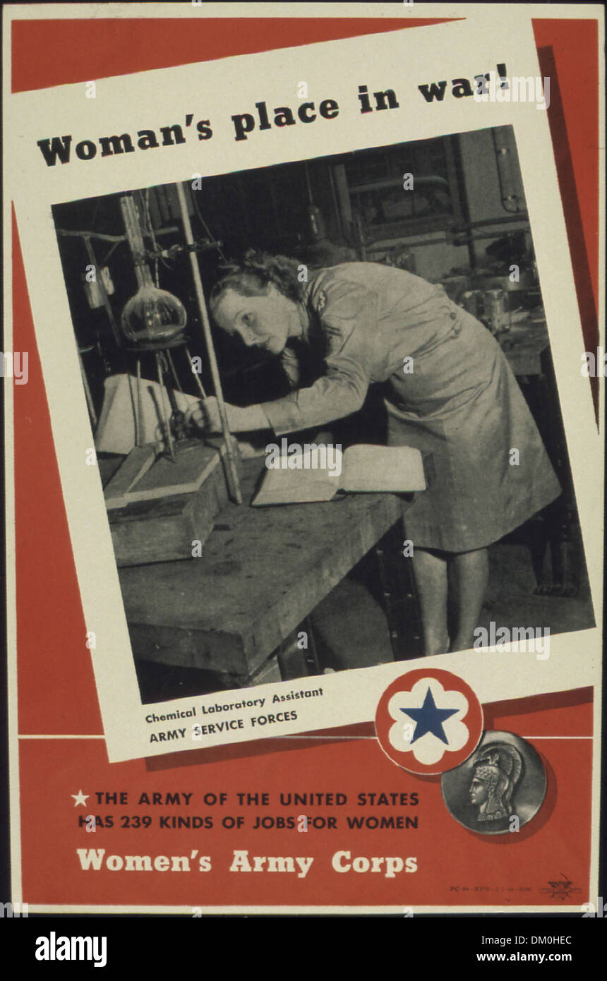 Women army poster hi-res stock photography and images - Alamy
