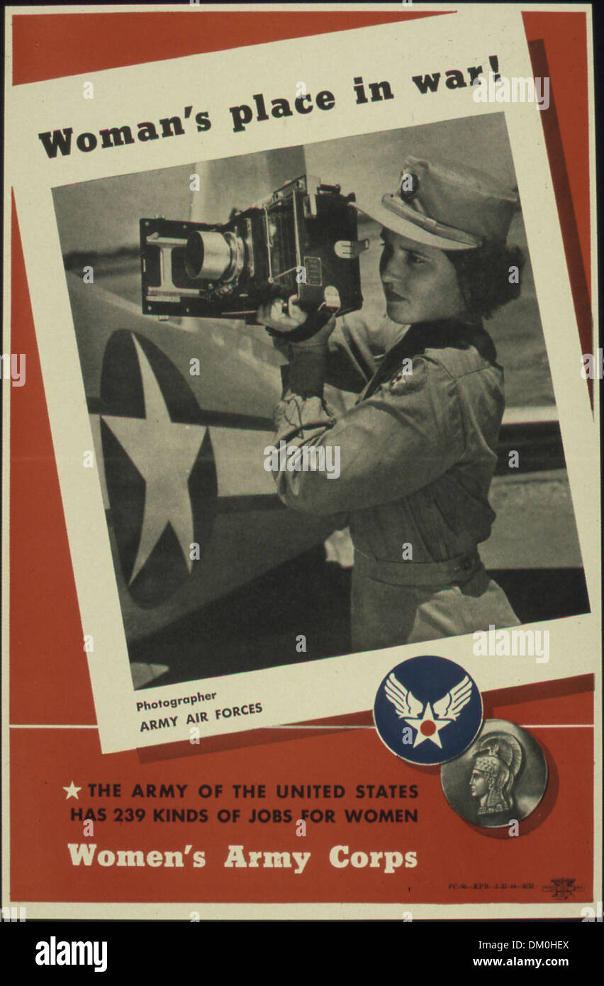 This World War II-era propaganda poster highlights the vital roles ...