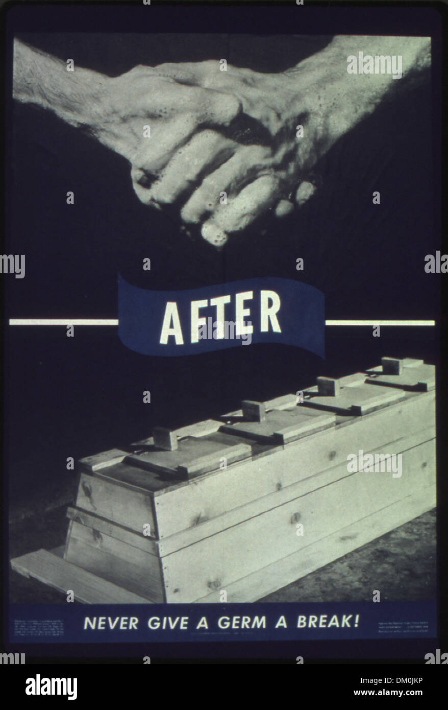 This World War II health propaganda poster emphasizes the importance of ...