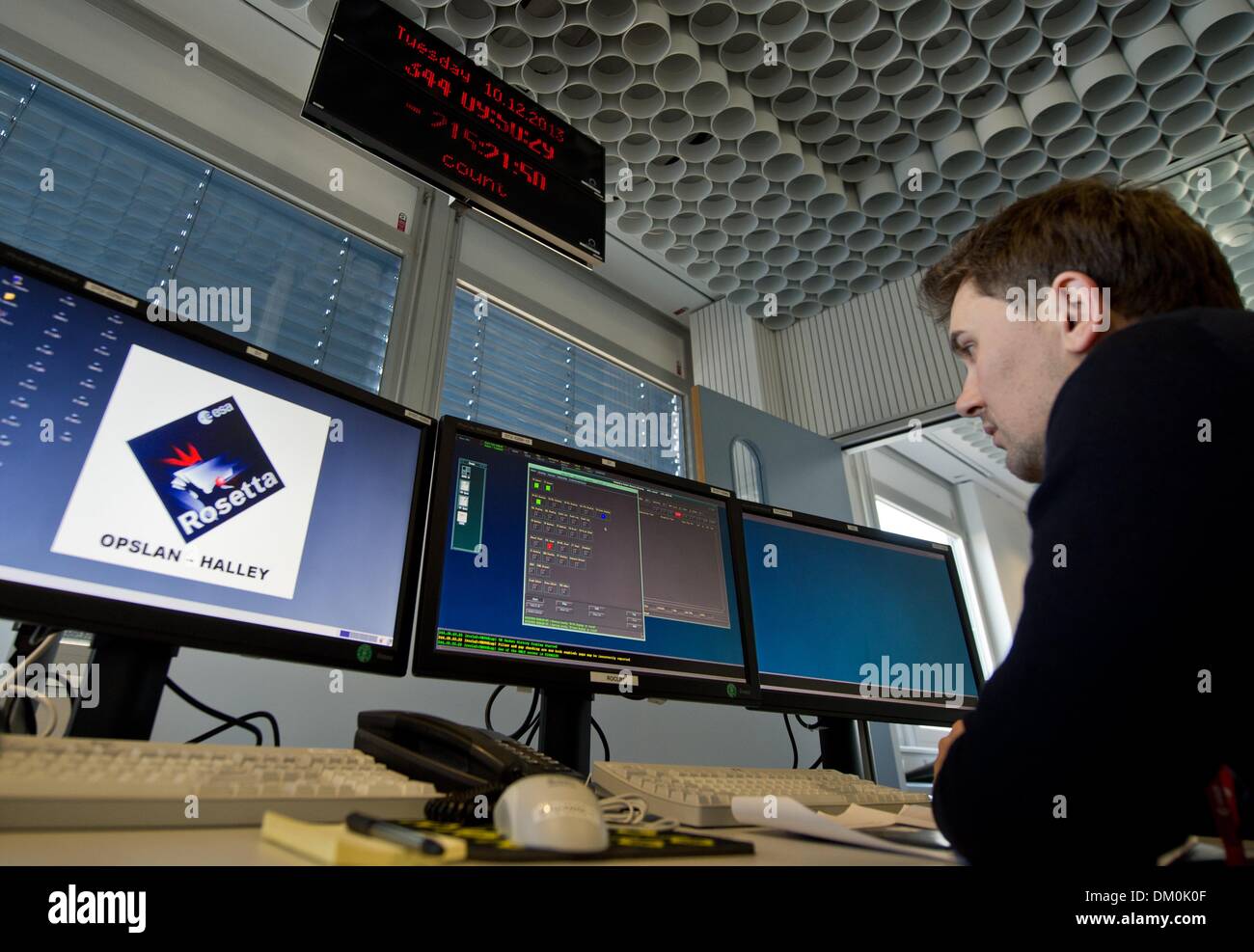 Darmstadt, Germany. 10th Dec, 2013. A European Space Agency (ESA ...
