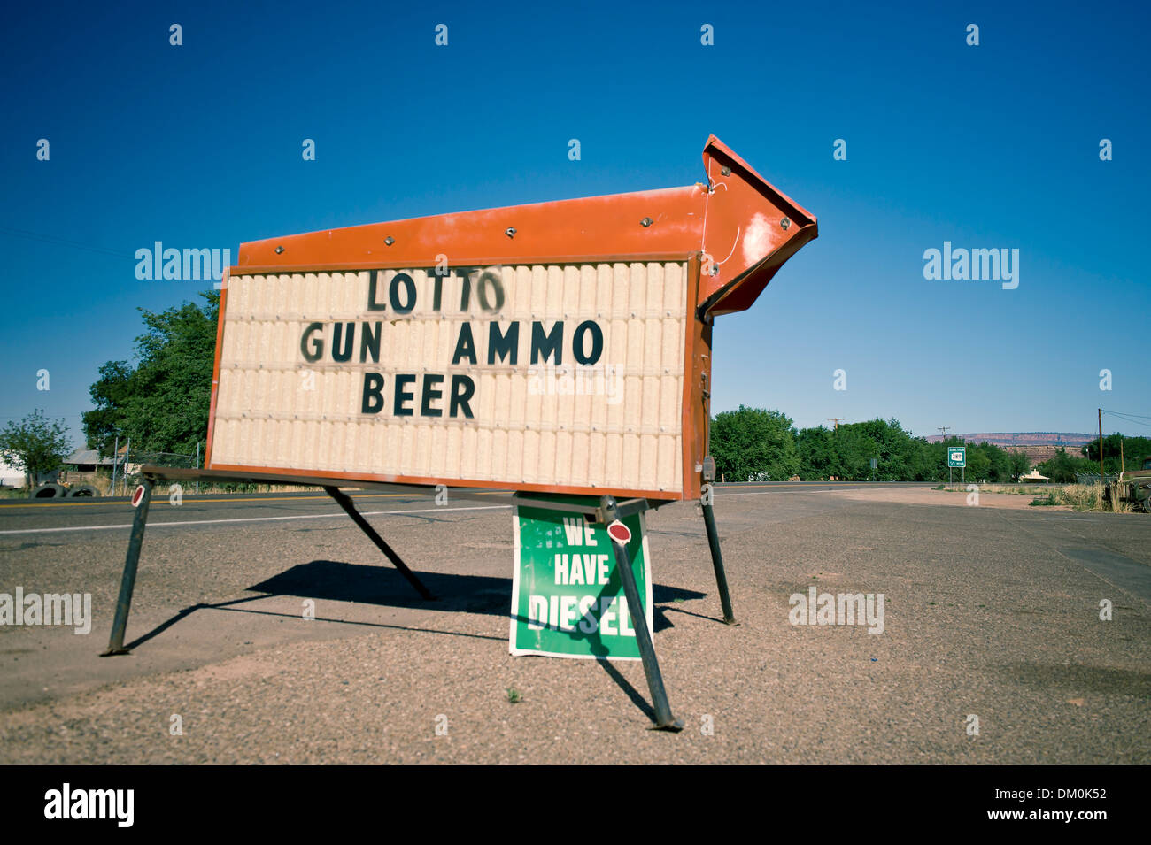 Arizona signage hi-res stock photography and images - Alamy