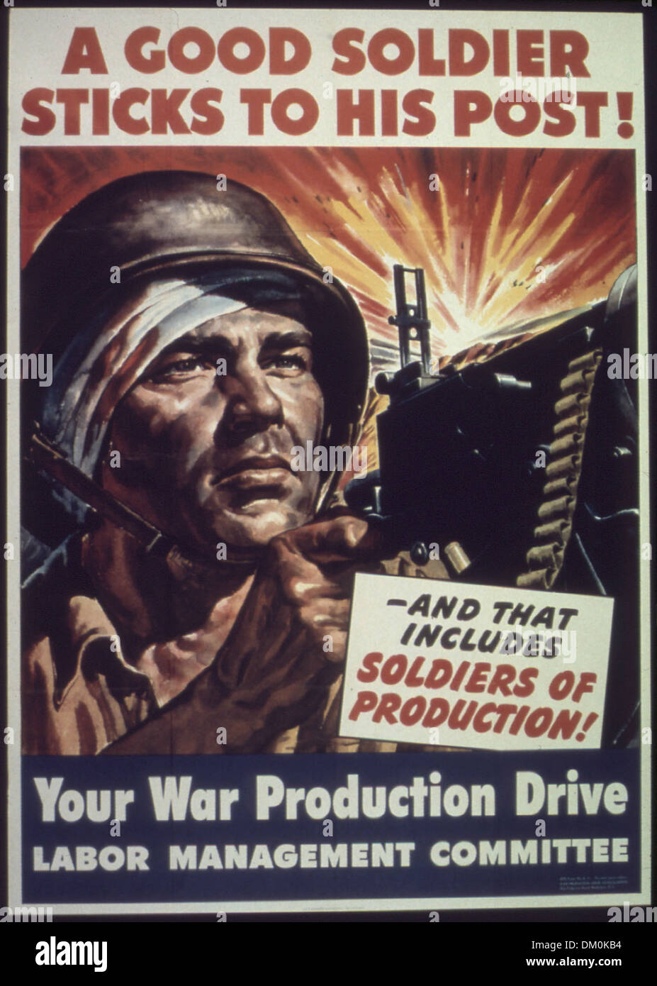 Anti german post war poster hi-res stock photography and images - Alamy