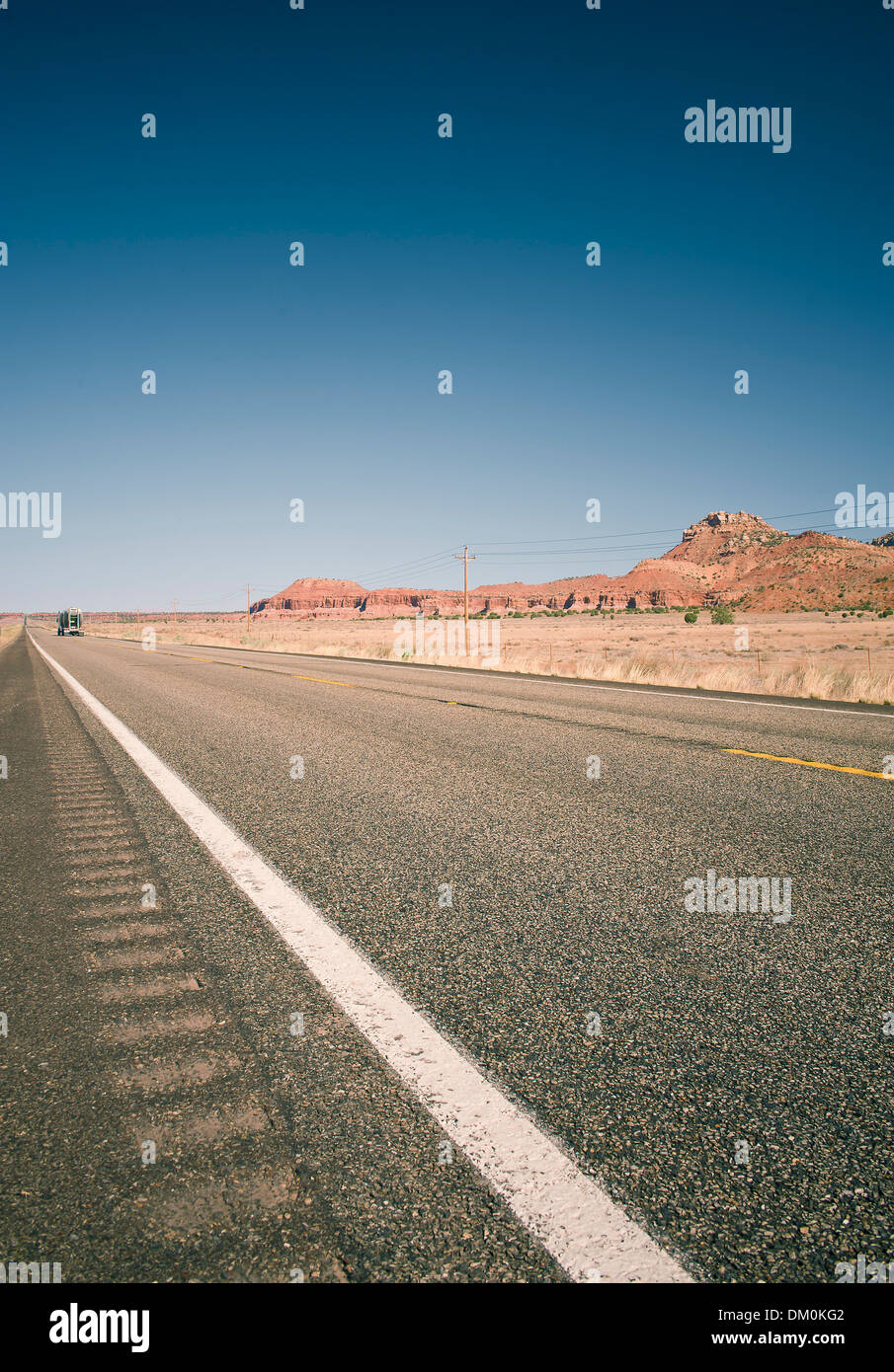 Highway, Arizona, USA Stock Photo - Alamy