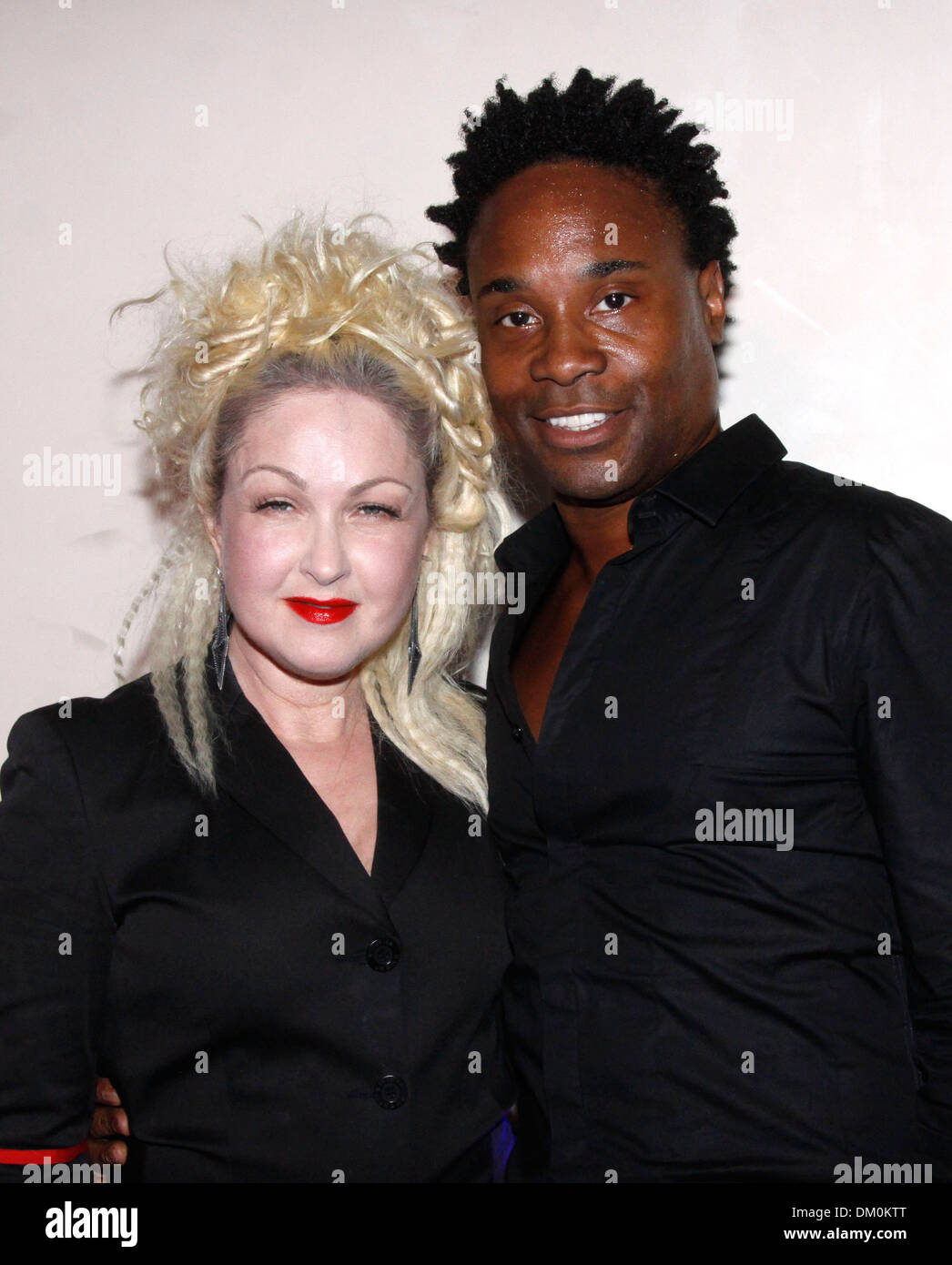 Cyndi Lauper and Billy Porter promotion for upcoming Broadway musical ...
