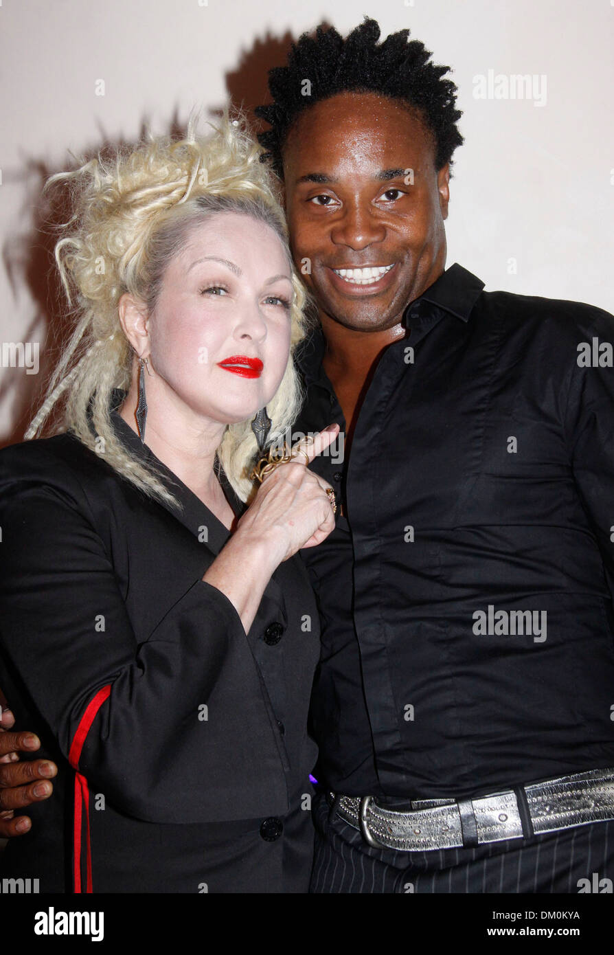 Cyndi Lauper and Billy Porter promotion for upcoming Broadway musical ...