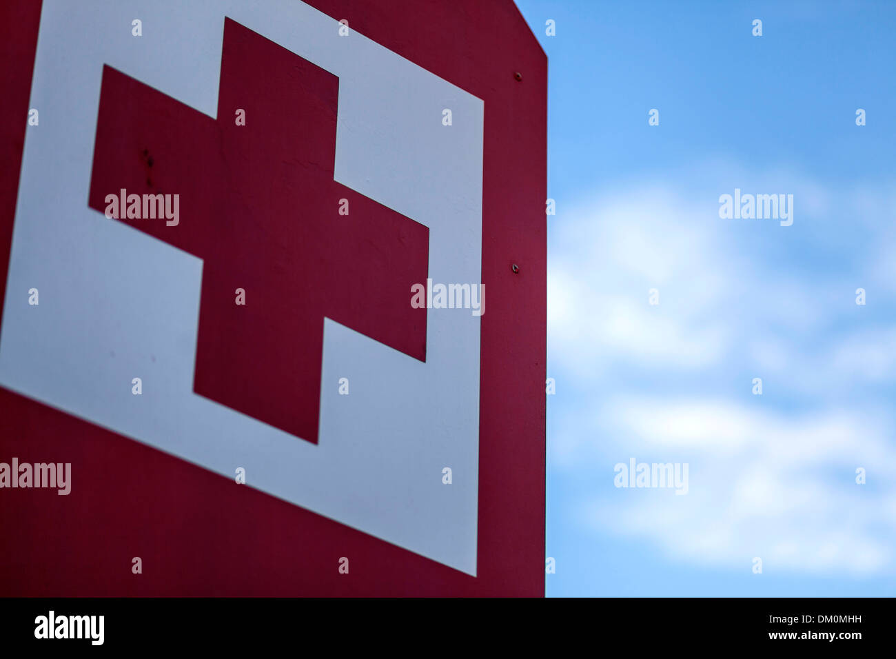 Red sign barcelona hi-res stock photography and images - Alamy