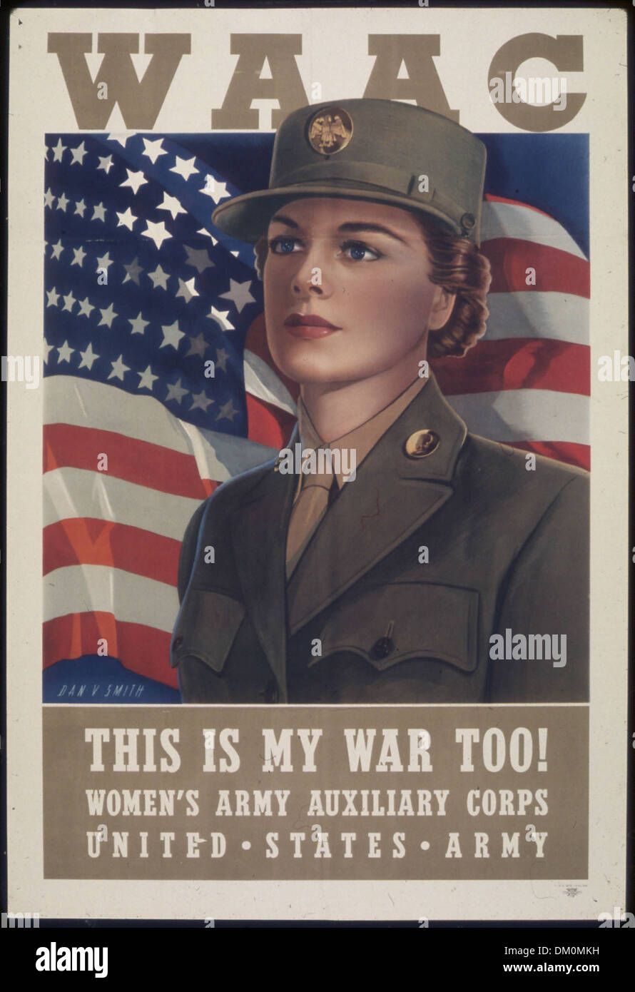 This World War II-era American propaganda poster promotes the role of ...