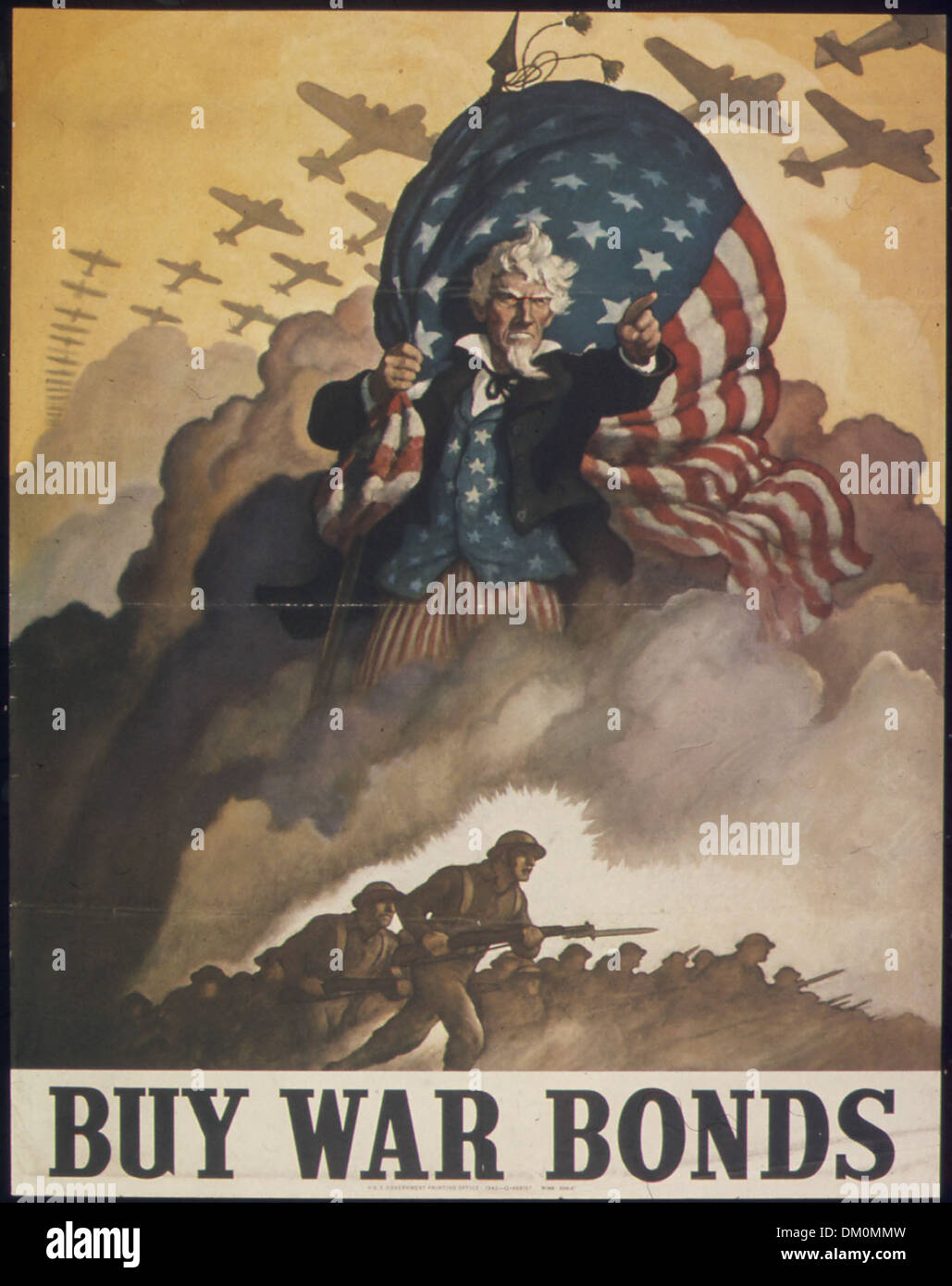 This iconic World War II poster features Uncle Sam urging Americans to ...