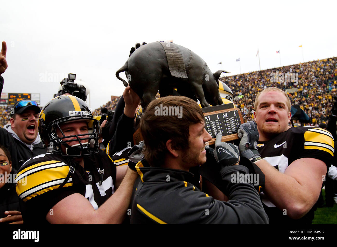 Iowa hawkeyes football field hi-res stock photography and images - Alamy
