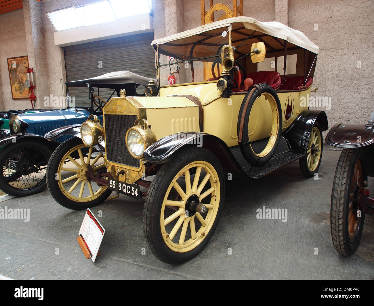 The Ford Model T, manufactured between 1908 and 1927, is a ...
