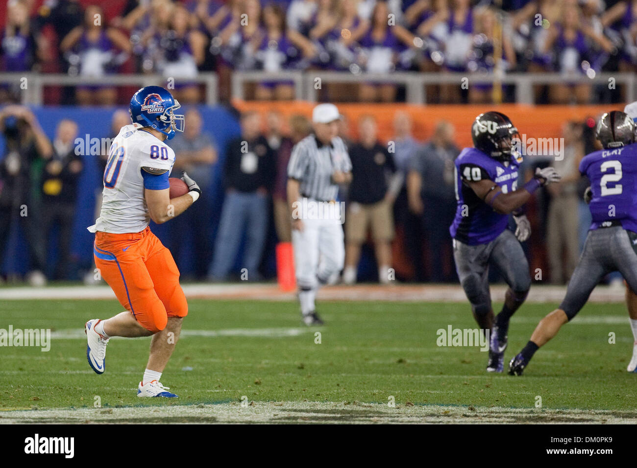 Jan. 05, 2010 - Glendal, Arizona, U.S - 04 January 2010: Boise State's ...