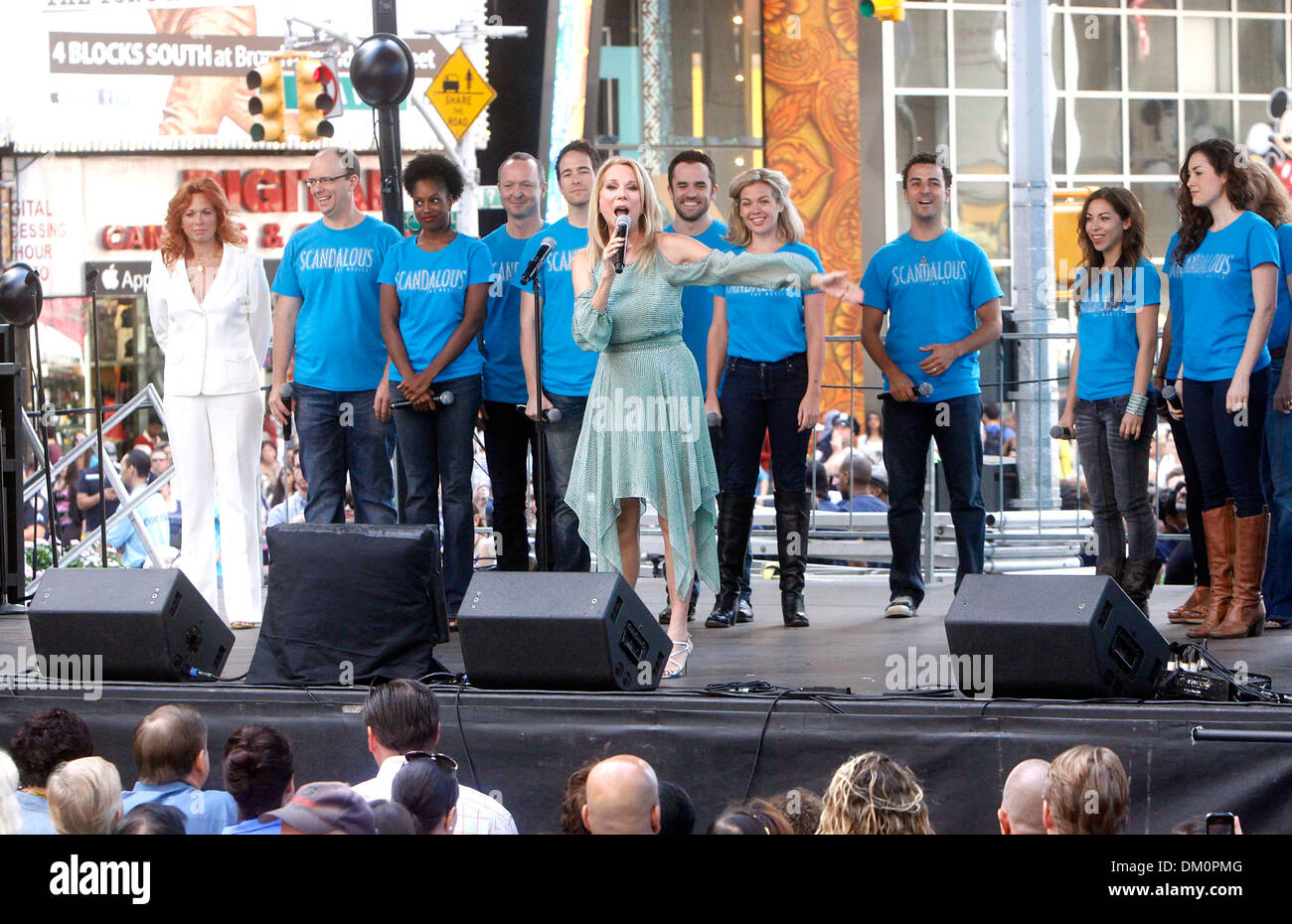 Carolee Carmello Kathie Lee Gifford and cast Free Concert entitled ...