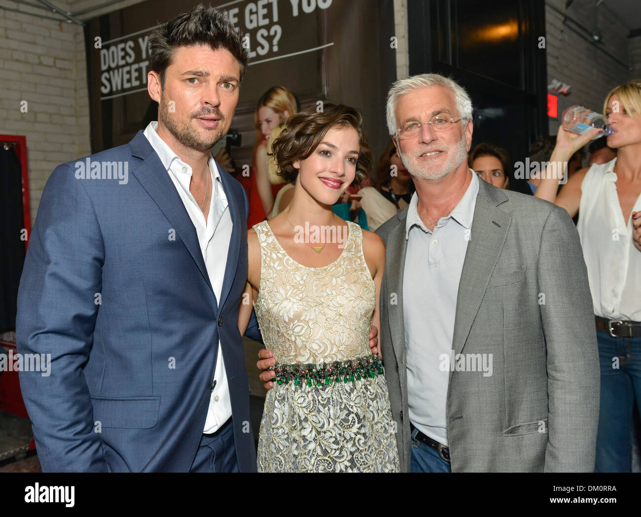 Karl Urban Olivia Thirlby and Rob Friedman 2012 Toronto Film Festival ...