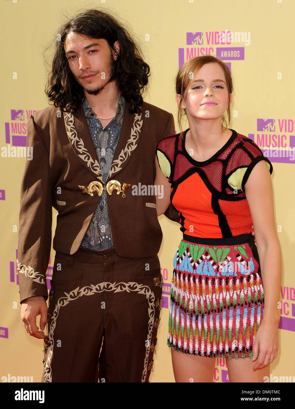 Emma Watson and Ezra Miller 2012 MTV Video Music Awards held at Staples ...
