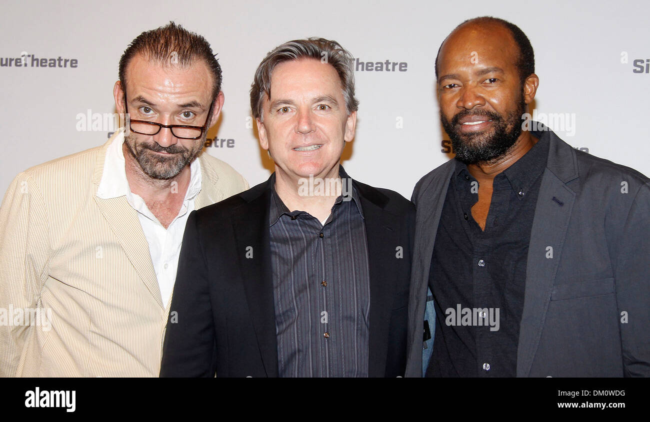 Ritchie Coster James Houghton and Leon Addison Brown attending premiere ...