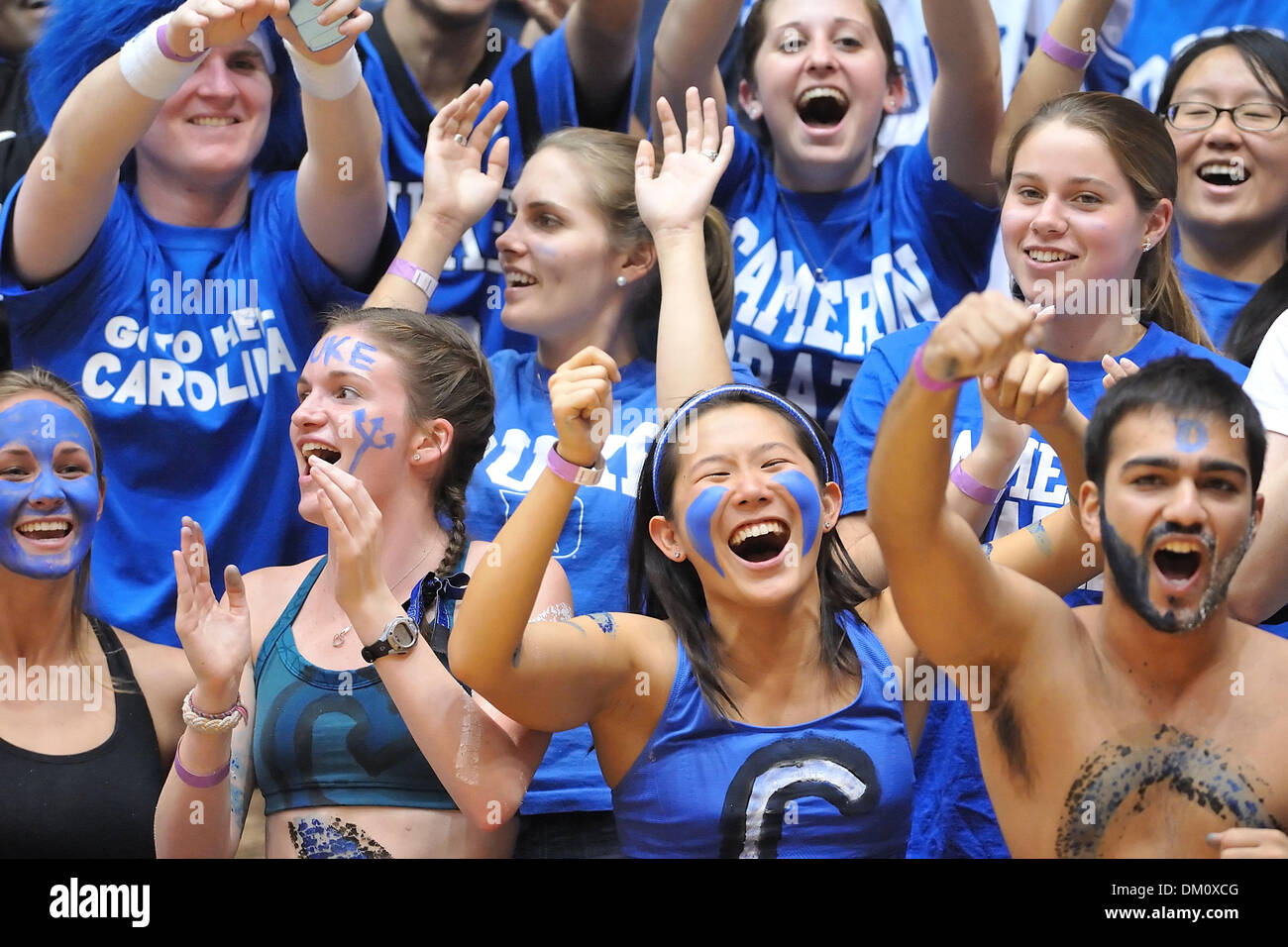 Duke blue devil fans hi-res stock photography and images - Alamy