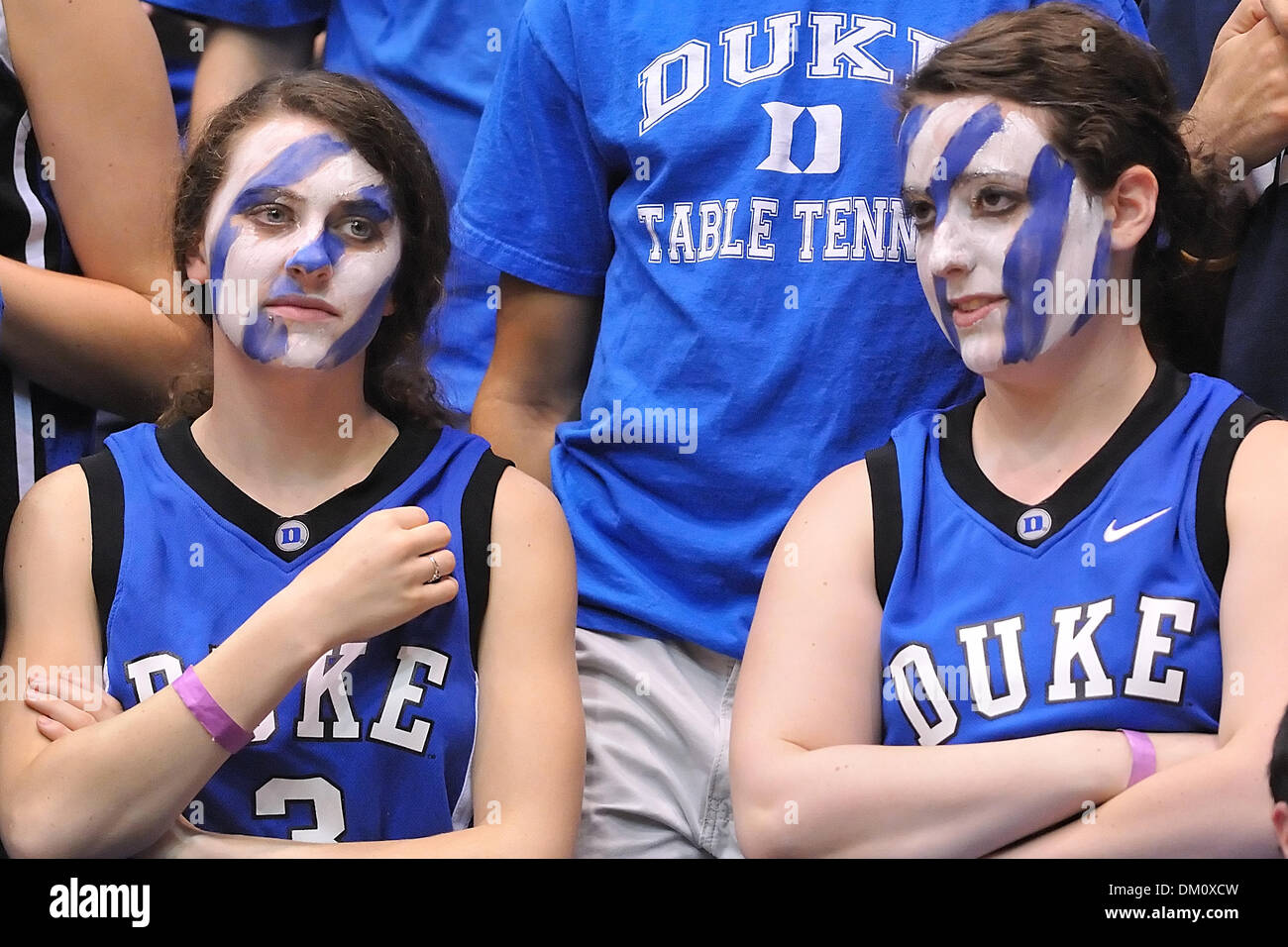Duke blue devil fans hi-res stock photography and images - Alamy