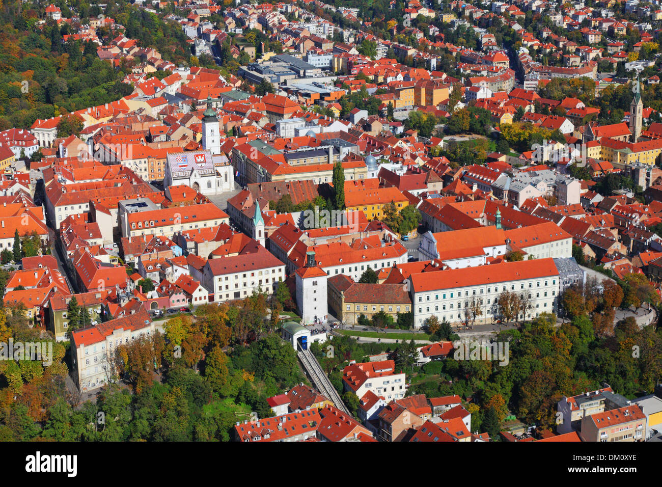 Zagreb panorama view hi-res stock photography and images - Alamy
