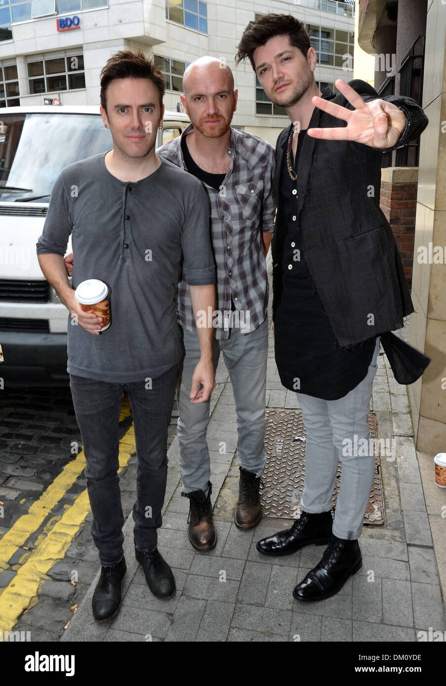 Glen Power Mark Sheehan Danny O'Donoghue - Script Celebrities outside ...