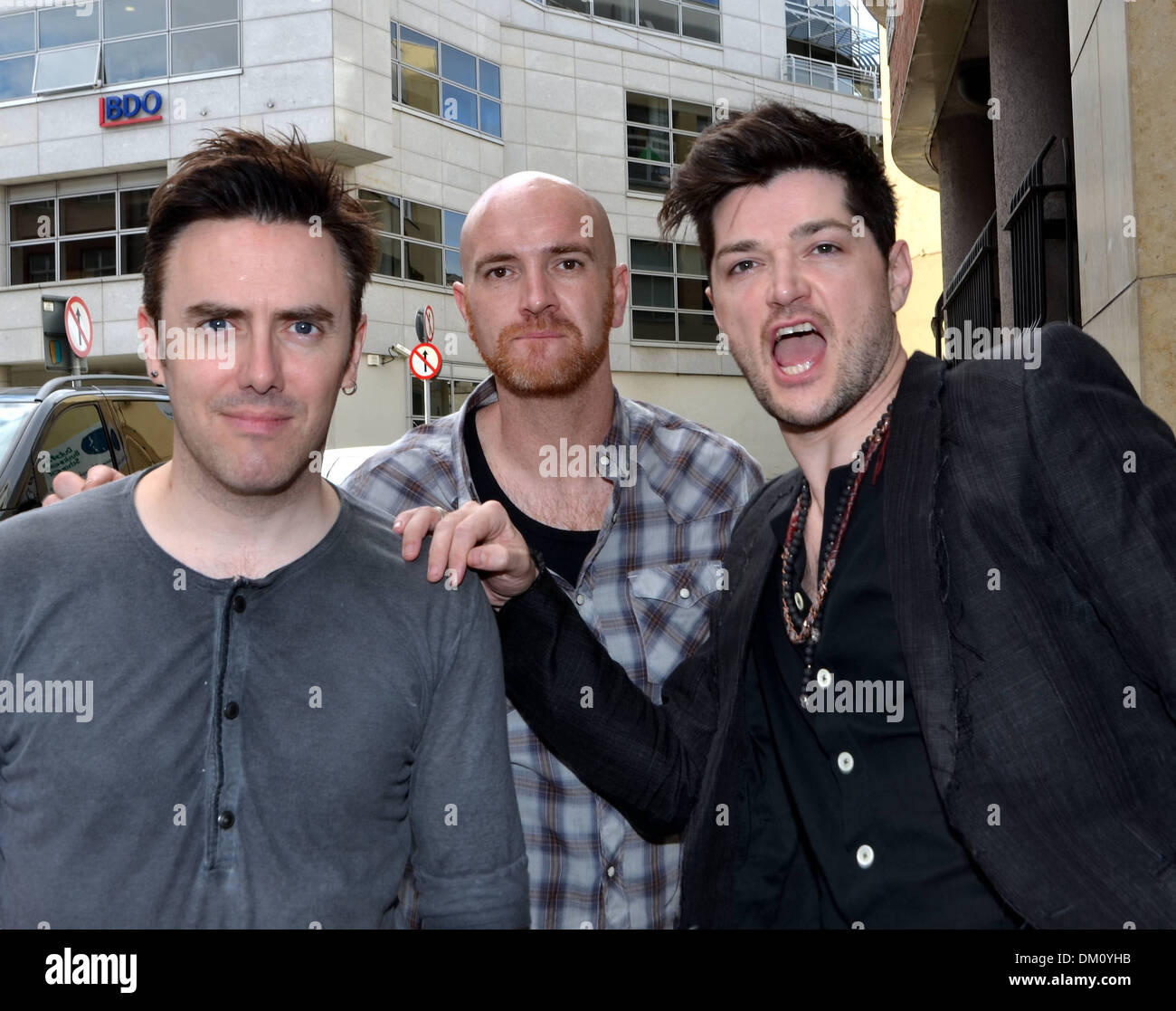 Glen Power Mark Sheehan Danny O'Donoghue - Script Celebrities outside ...