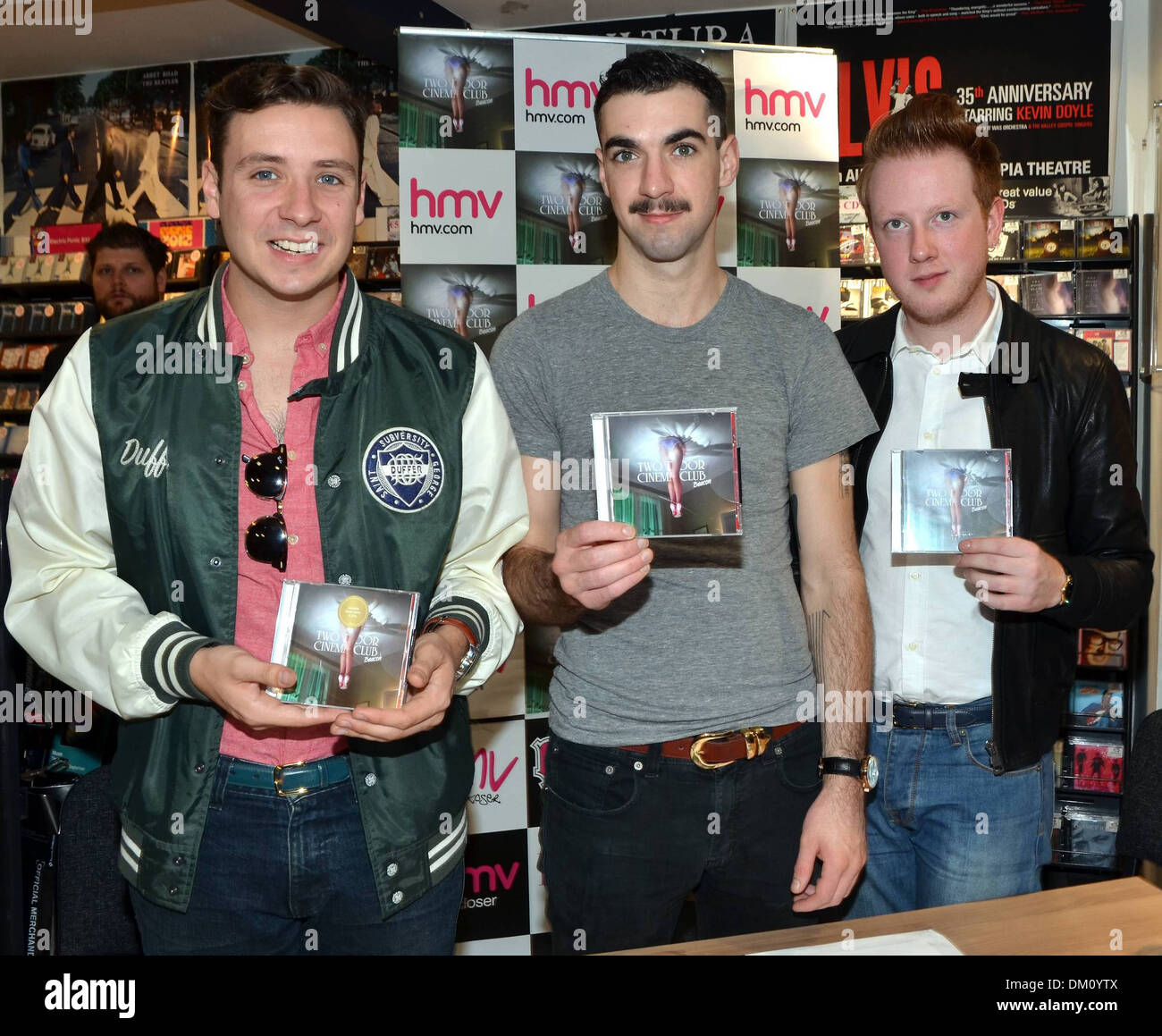 Sam Halliday Kevin Baird Alex Trimble Two Door Cinema Club play live ...