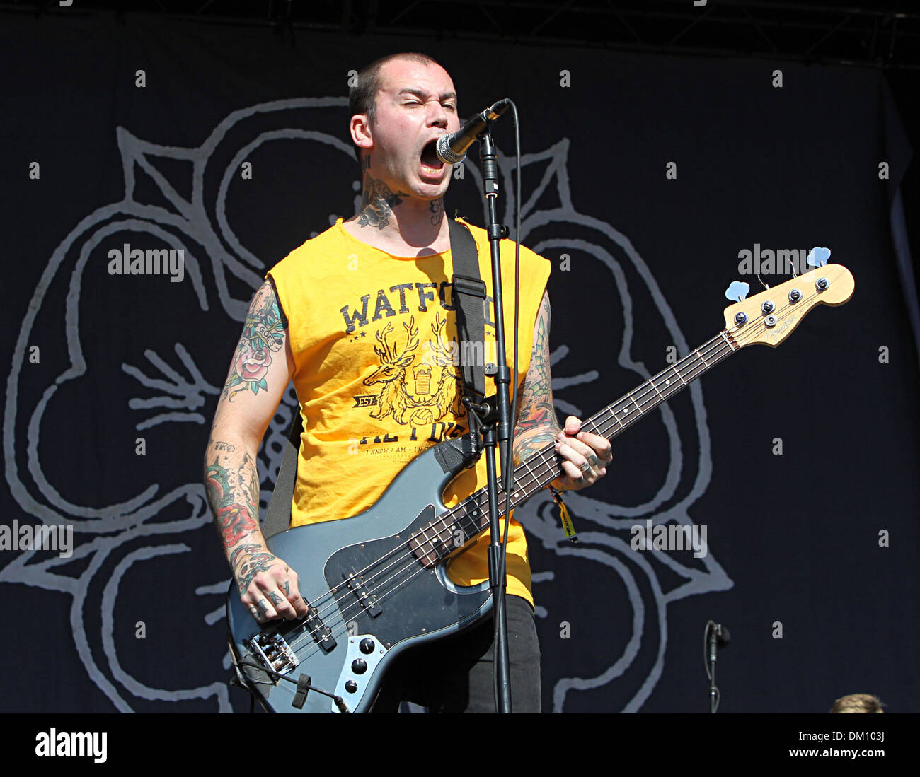 Stuart Gili-Ross of Gallows Bestival 2012 held at Robin Hill Country ...