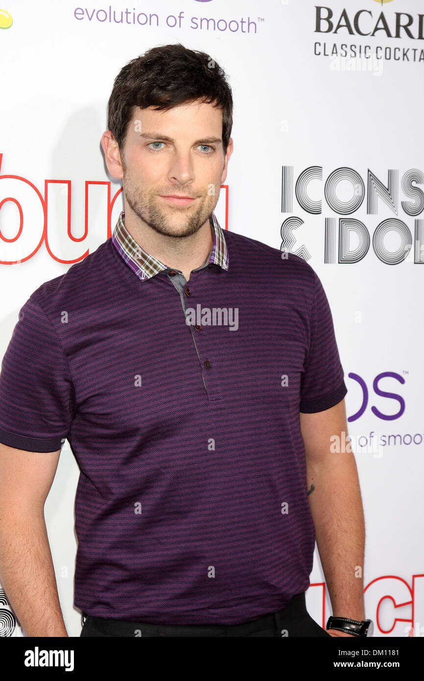 Chris Mann Icons and Idols 2012 VMA after party hosted by In Touch Weekly at Chateau Marmont Los ...