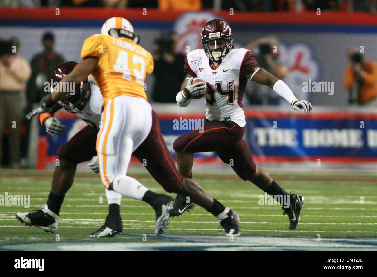 Dec. 31, 2009 - Atlanta, Georgia, USA - 31 December 2009: Virginia Tech ...