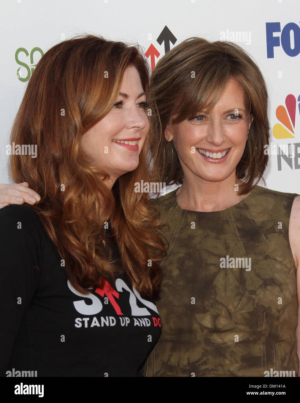 Dana Delany Anne Sweeney Stand up to Cancer held at Shrine Auditorium ...