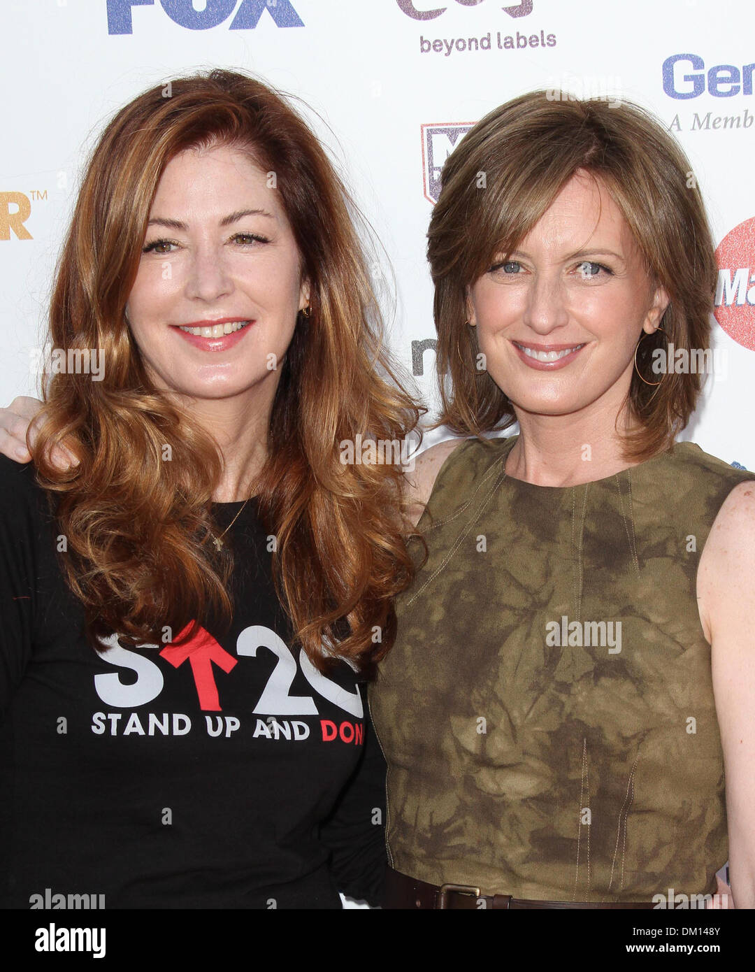 Dana Delany Anne Sweeney Stand up to Cancer held at Shrine Auditorium ...