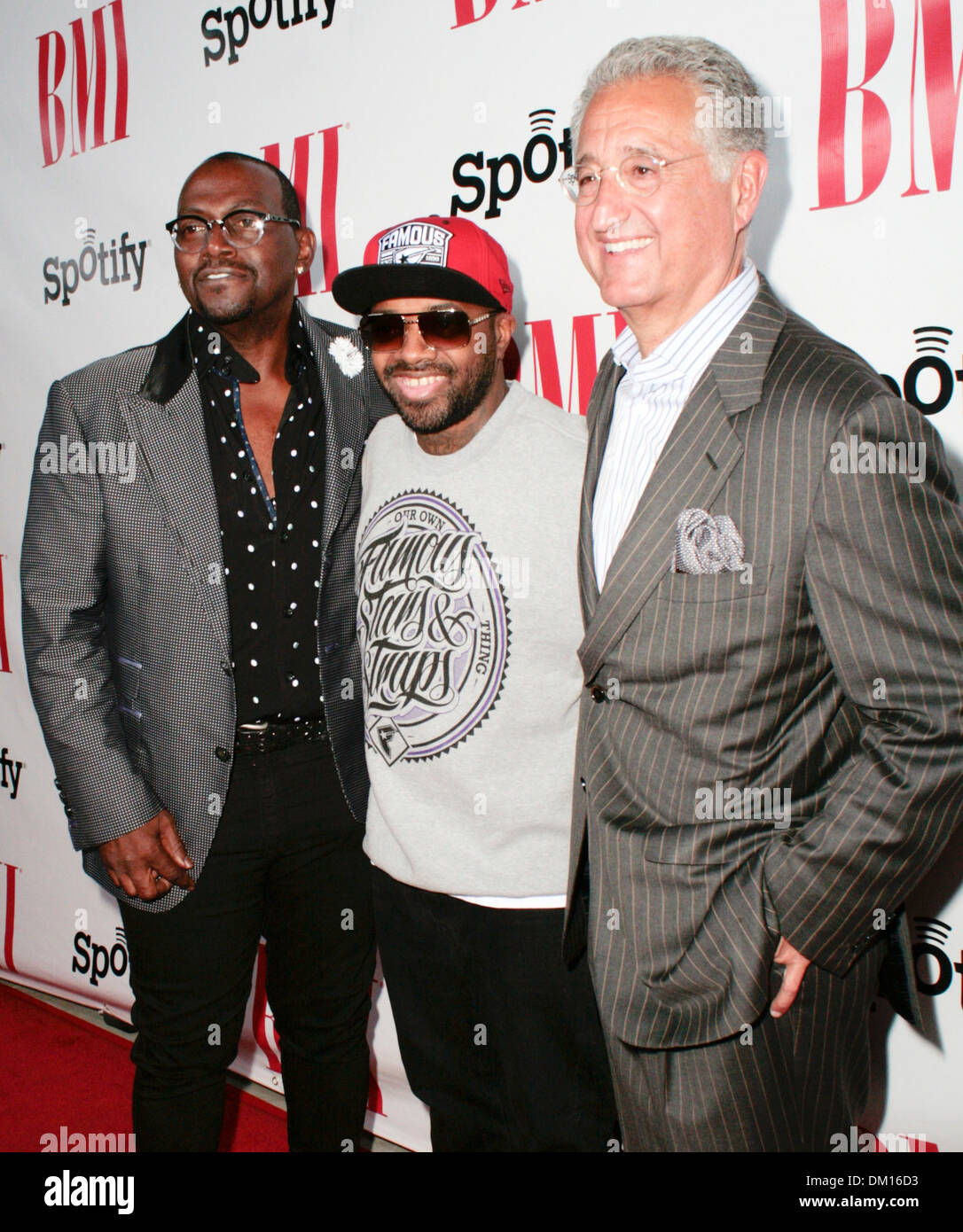 Randy Jackson Jermaine Dudpri and Del Bryant 12th Annual BMI Urban ...