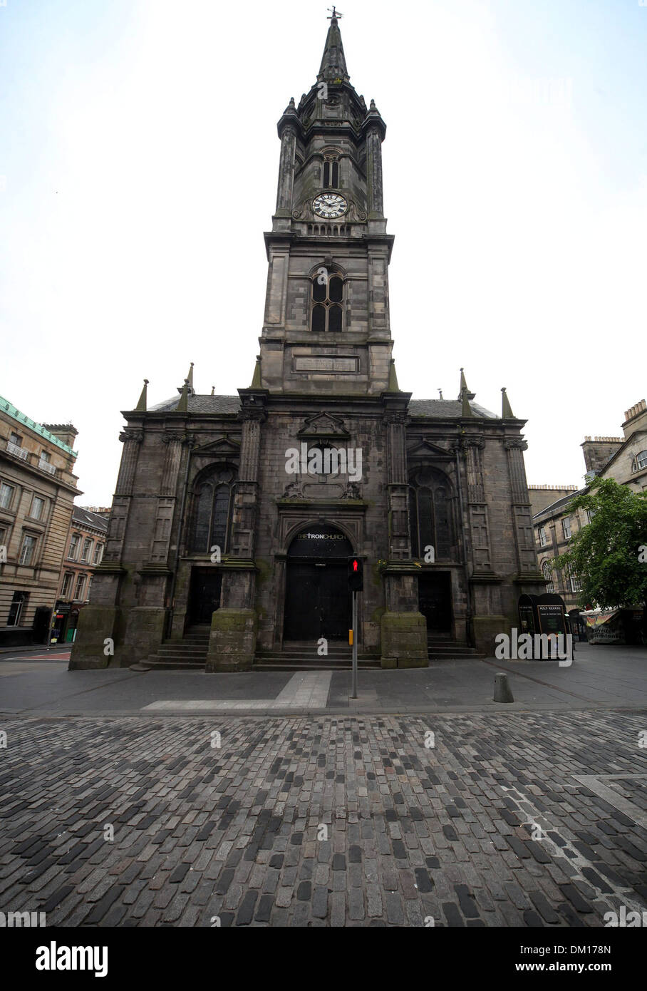 The Tron Kirk on The Royal Mile Edinburgh Stock Photo - Alamy