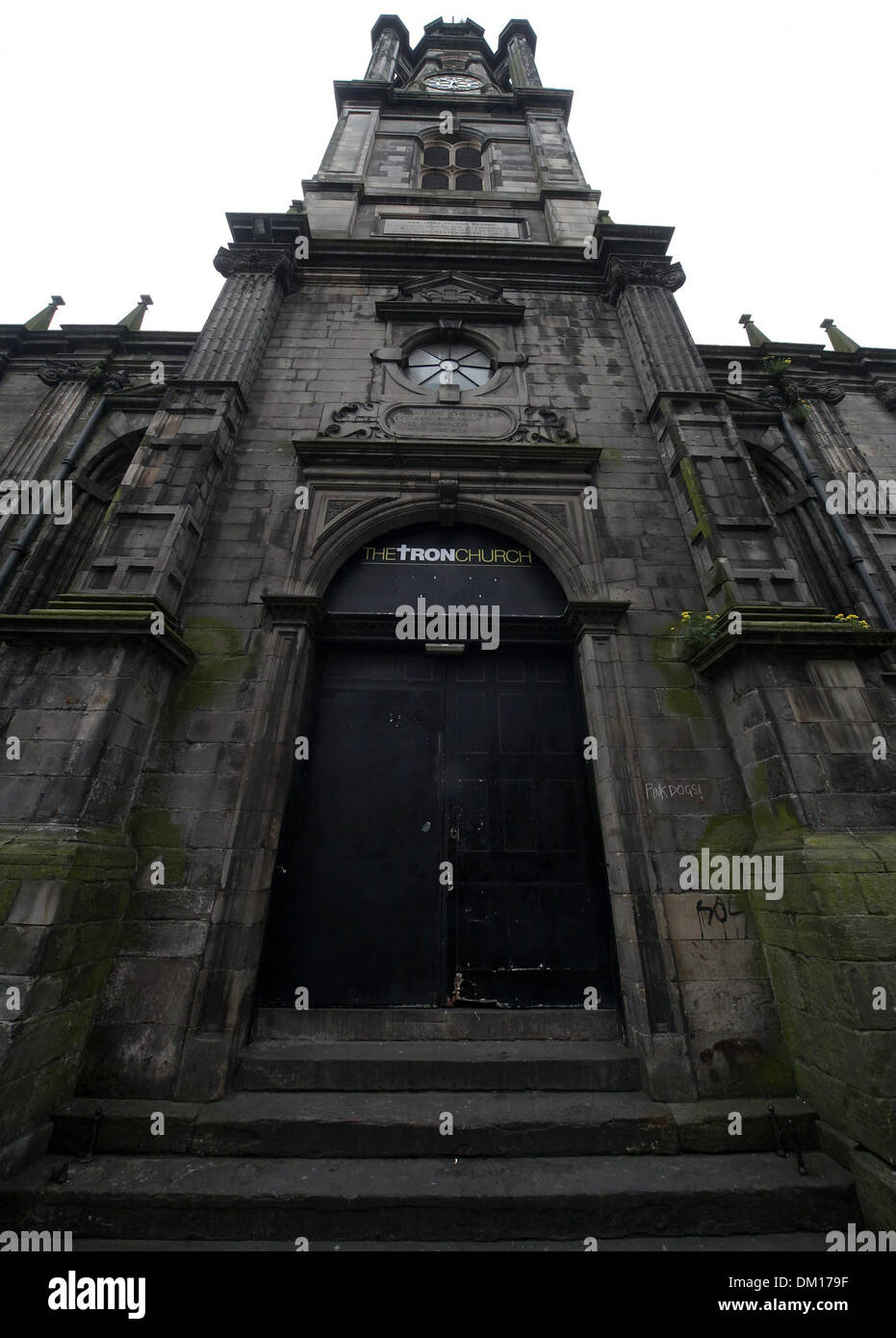 The Tron Kirk on The Royal Mile Edinburgh Stock Photo - Alamy