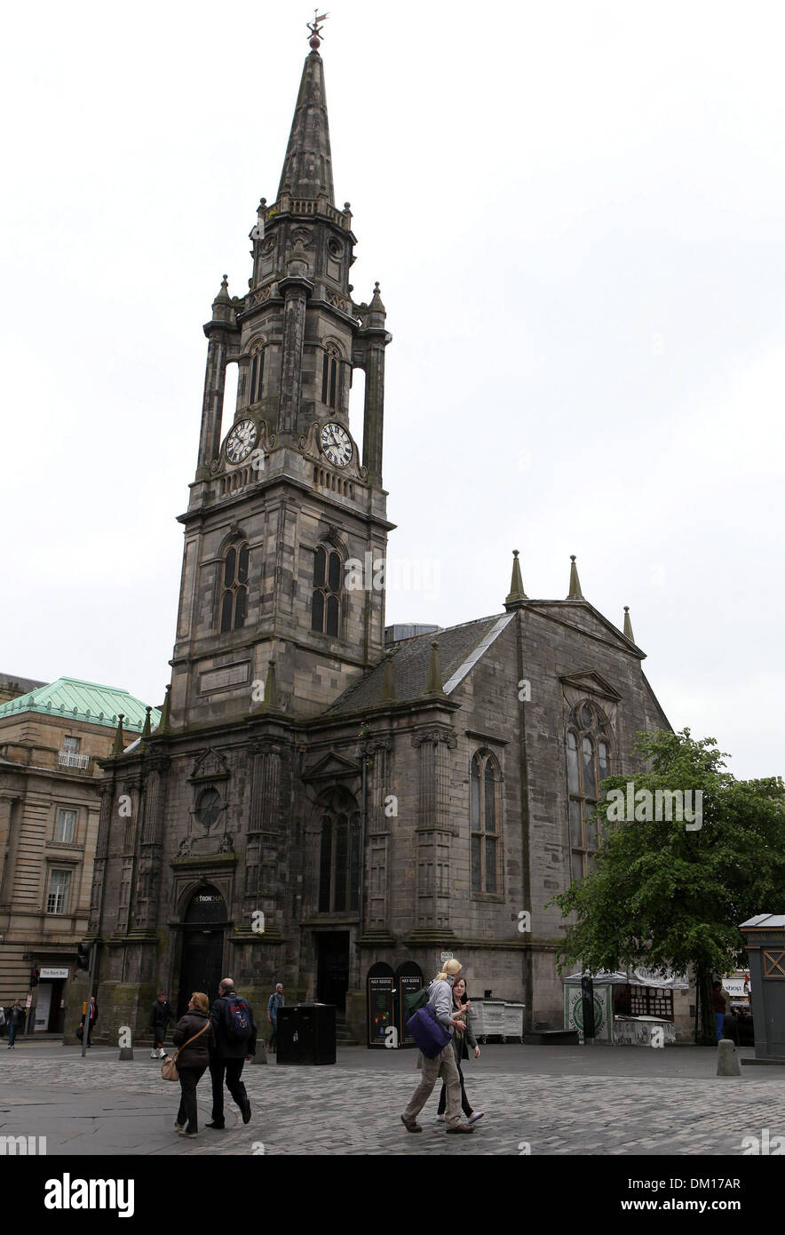 The Tron Kirk on The Royal Mile Edinburgh Stock Photo - Alamy