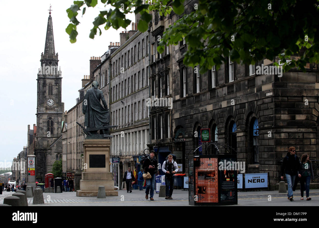 The Tron Kirk on The Royal Mile Edinburgh Stock Photo - Alamy