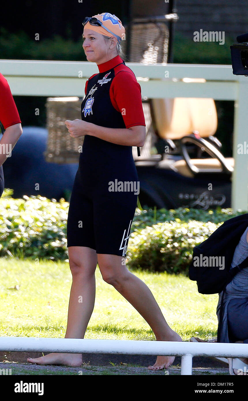 Princess Maxima of Netherlands takes part in Amsterdam City Swim ...