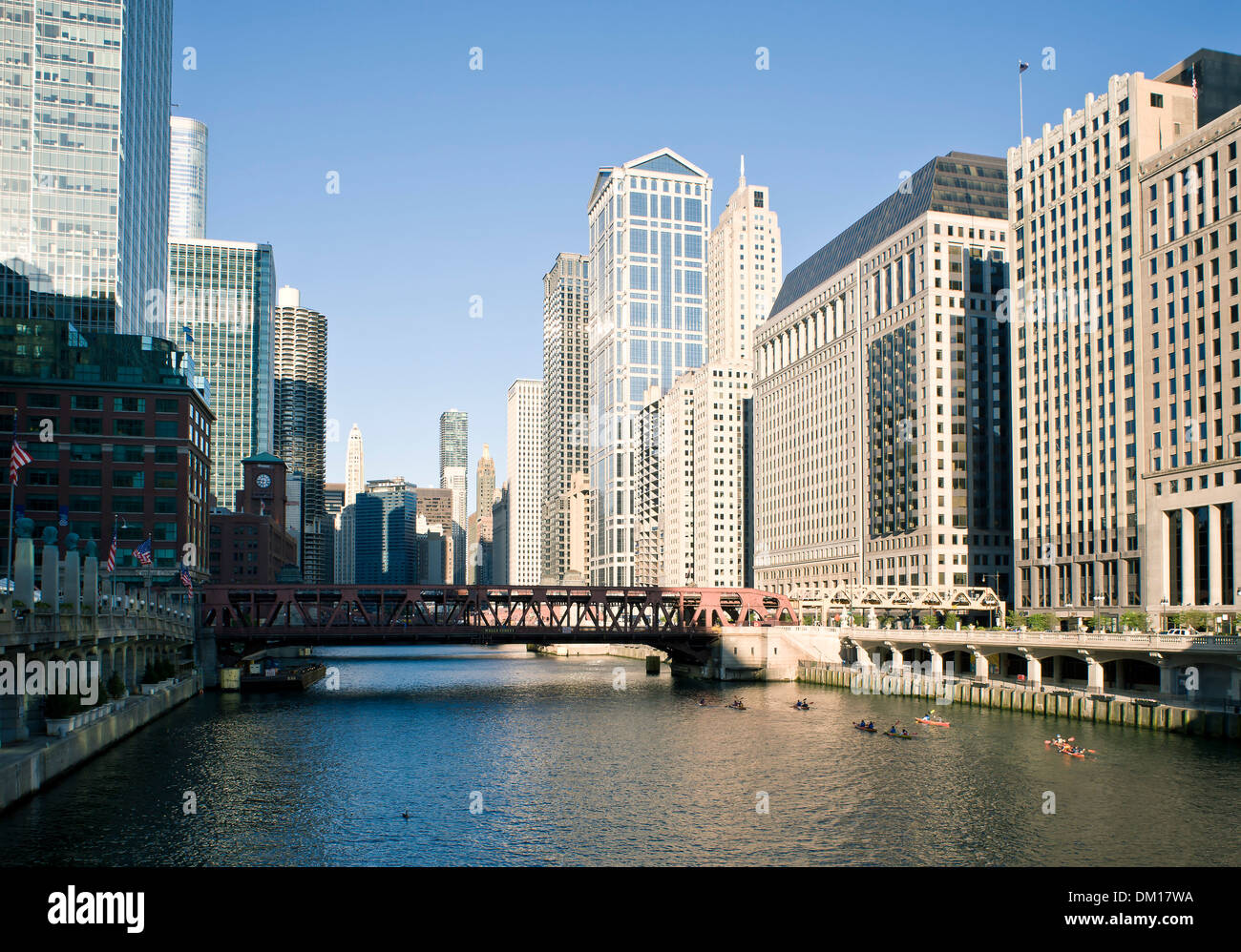 The Loop, Downtown Chicago, Illinoise, America Stock Photo - Alamy