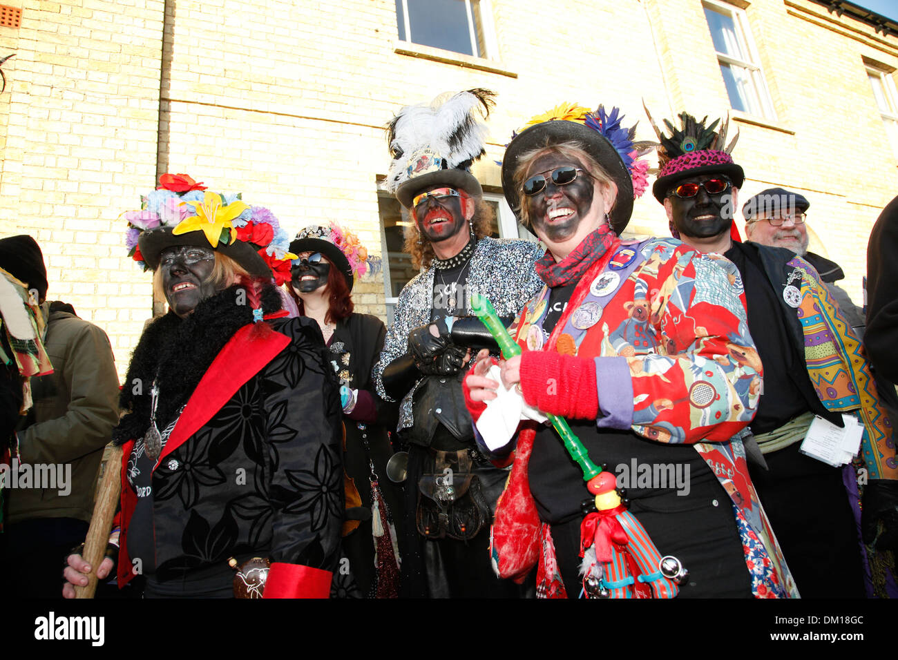 Black pig morris men dancing hi-res stock photography and images - Alamy