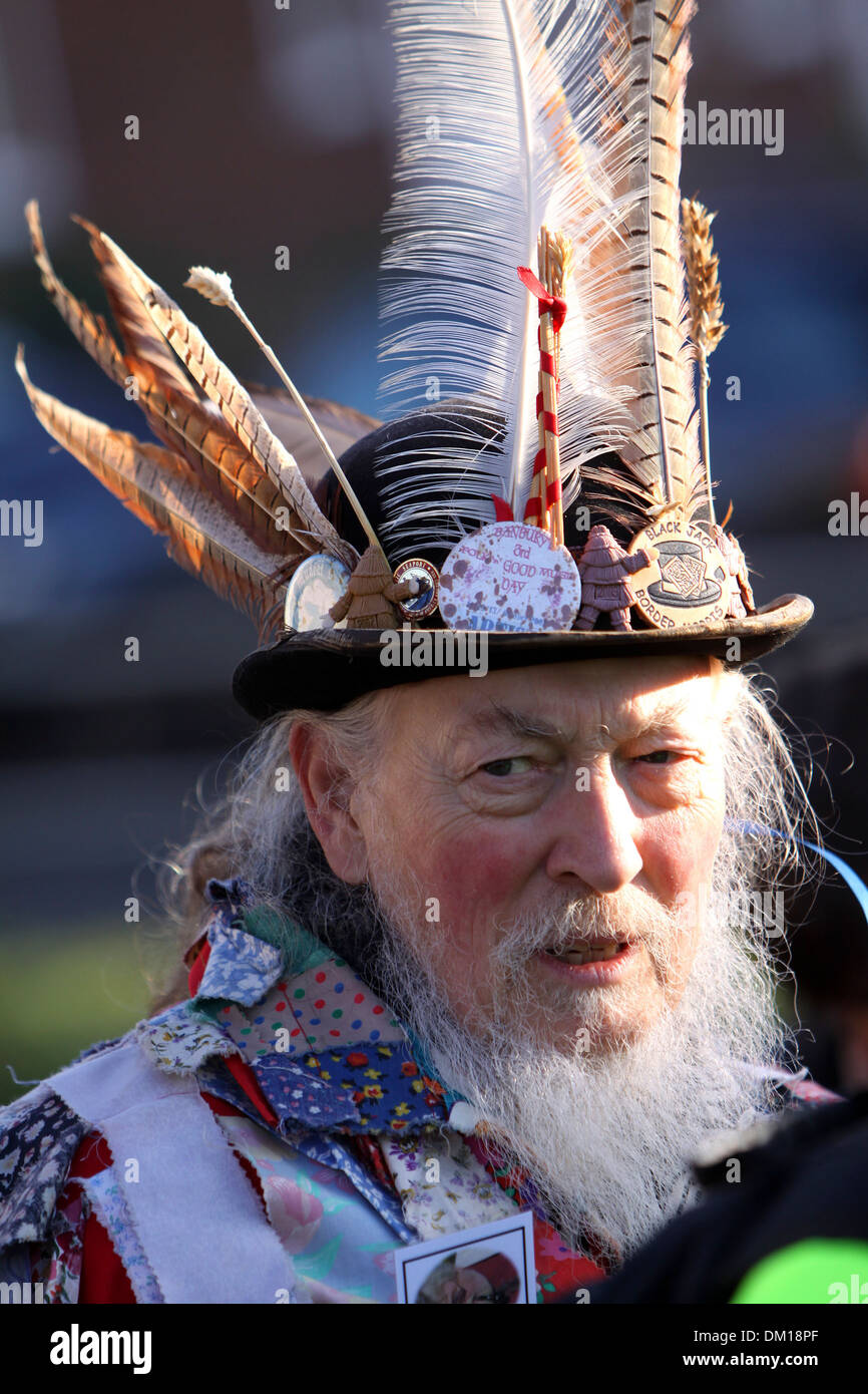 The Black Pig Borders Morris Men perform in Whittlesey at the annual ...