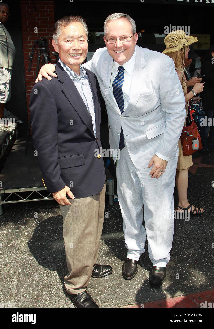 George takei husband brad altman hi-res stock photography and images ...