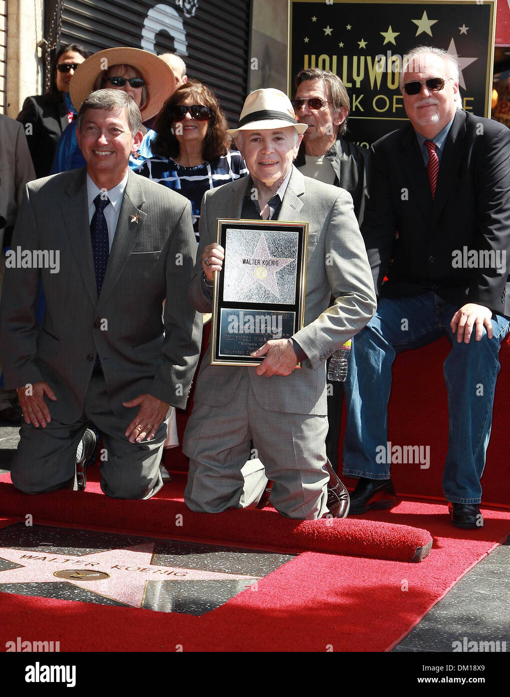 Esther Shapiro Leonard Nimoy Walter Koenig J Michael Straczynski at ...