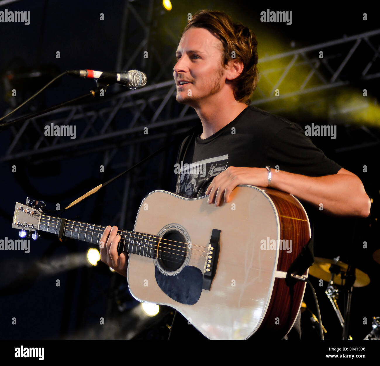 Singer-songwriter Ben Howard (aka Benjamin John Howard) Bestival 2012 ...