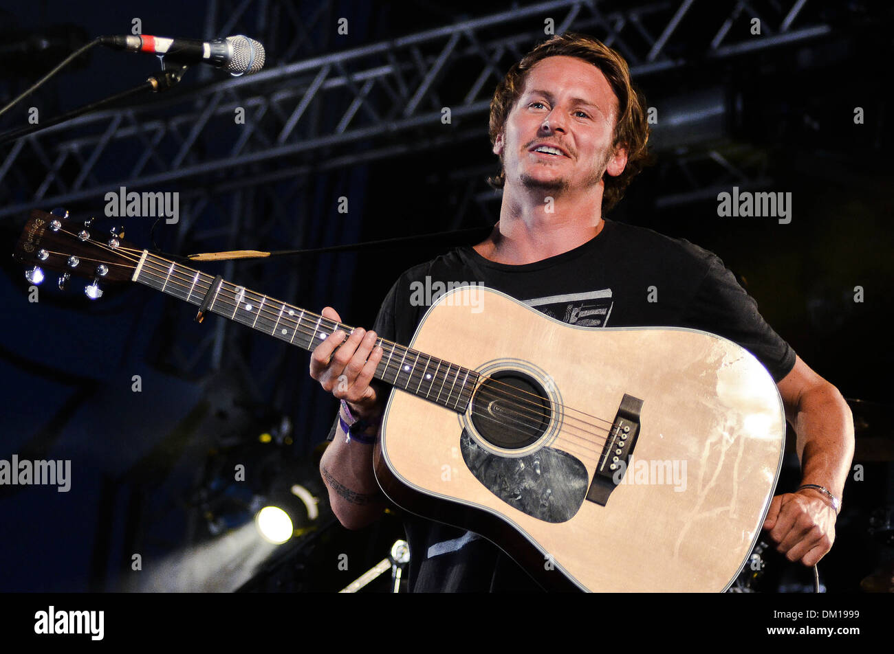 Singer-songwriter Ben Howard (aka Benjamin John Howard) Bestival 2012 ...
