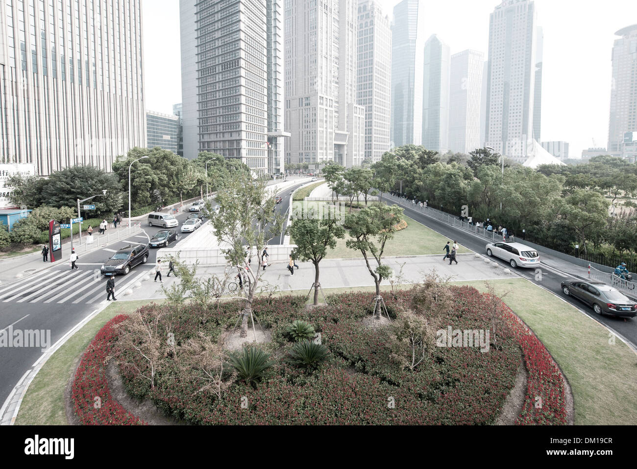 Lujiazui park shanghai china asia hi-res stock photography and images ...