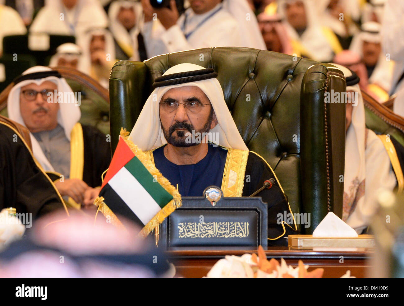 Kuwait City, Kuwait. 10th Dec, 2013. UAE Vice President and Prime ...