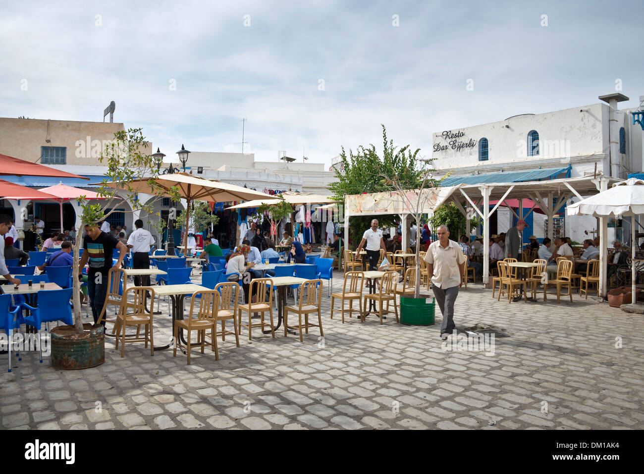 Medina of Houmt Souk, Djerba island - Tunisia Stock Photo - Alamy